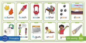 'au' Sound Phonics Activities | twinkl.co.uk