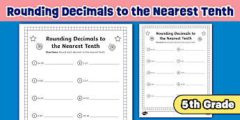Rounding Decimals Worksheets | twinkl.com