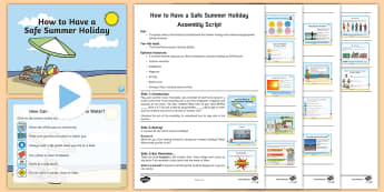 Staying Safe | Let's Go On Holiday! Primary Resources
