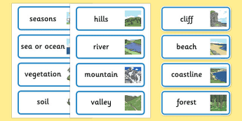Physical Geography Activities | twinkl.ca
