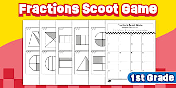 Fractions Worksheets | Grade 1 | Twinkl - Twinkl