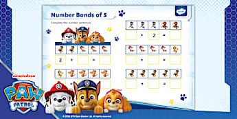 PAW Patrol Numbers Activities for Kids | Paramount | Twinkl