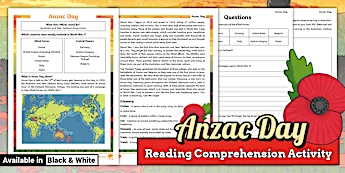 History Reading Comprehension Activity • Twinkl.com.au