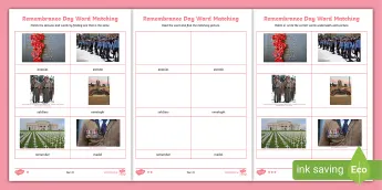 Remembrance Day Vocabularies | twinkl.com.au