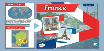 Activities about France - Geography Resources - Twinkl