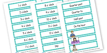 Teaching Clocks | twinkl.co.uk