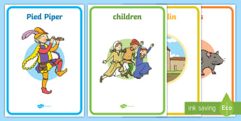 The Story Of The Pied Piper - Primary Resources - Twinkl