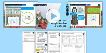 Maths Mastery Year 4 - Year 4 Maths Worksheets - Twinkl