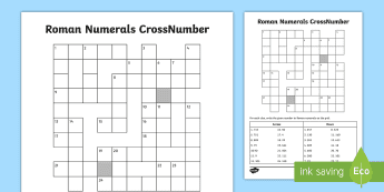 Roman Numerals Puzzles | twinkl.ca