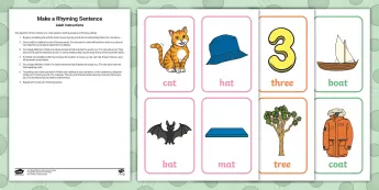 Rhyming Words Activities | twinkl.co.uk