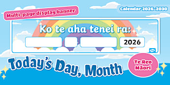 Calendars Years 0-2 NZ Teaching Resources - Twinkl