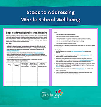 Whole School Wellbeing - Twinkl Wellbeing - Twinkl