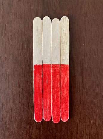 Paddle Pop Stick Santa Craft - Twinkl