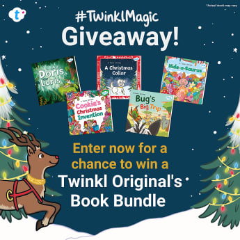 Twinkl Festive Giveaways for 7 Days with Amazing Prizes