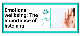 Emotional wellbeing: The importance of listening - Twinkl