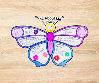 All About Me Crafts - Twinkl