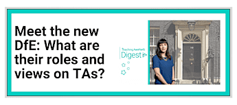 ‘Our teaching assistant workforce are absolutely crucial’ says Bridget