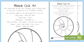 Matariki Craft - Twinkl