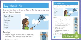 Matariki Craft - Twinkl