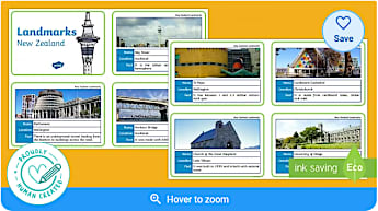 14 famous landmarks in New Zealand: Classroom activities