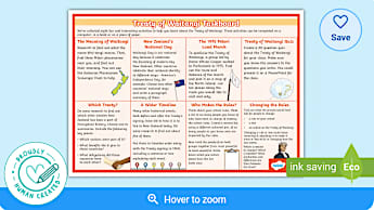 14 famous landmarks in New Zealand: Classroom activities
