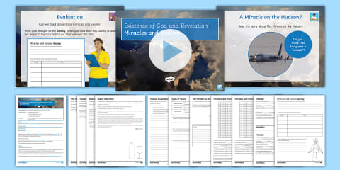 The Existence of God Worksheets