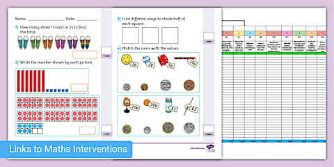 Year 1 Maths Assessment Pack Term 1