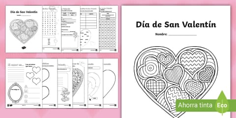 Guía de Trabajo: Escritura Creativa - Día de San Valentín