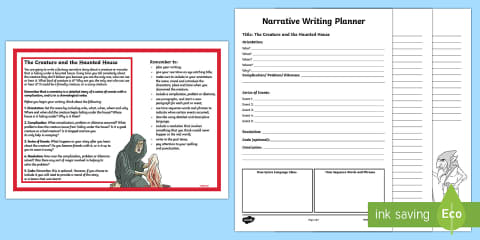 NAPLAN Year 5 Writing Examples - Narrative Poster | Twinkl
