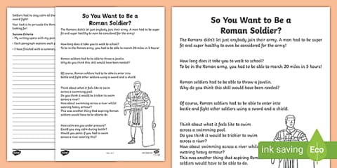 Structure of the Roman Army Display and Prompt Pack - the structure of ...
