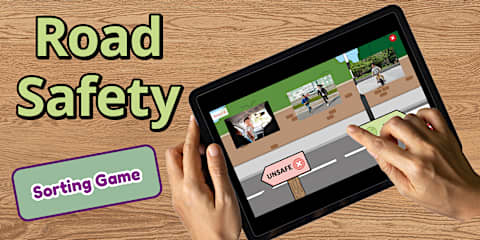 KS1 Road Safety Multiple Choice Interactive Quiz