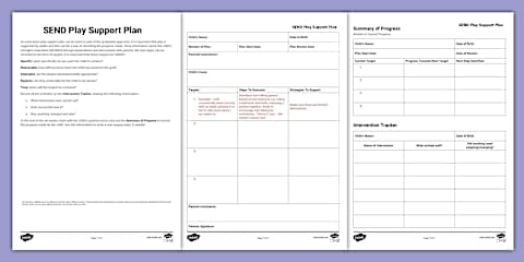Planning SEND Play Activities in the Early Years
