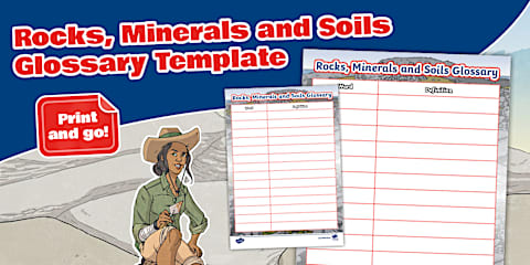 STEM Reflection Logbook: Rock, Soils and Minerals