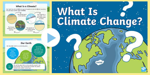 Climate Change Cloze Activity Sheet, climate change