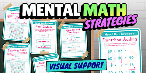Multiplication Strategies Posters for 3rd-5th Grade