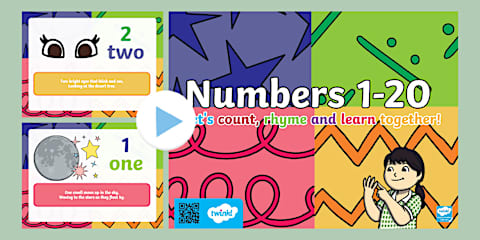 Numbers 1-20 PowerPoint
