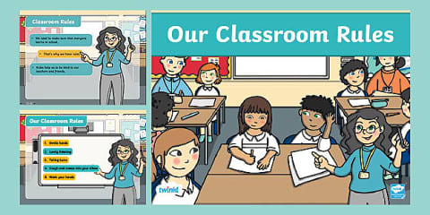Our Classroom Rules PowerPoint | Primary Teaching Resources