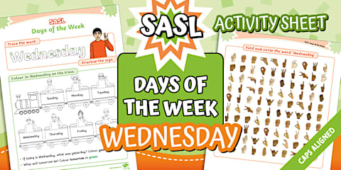Foundation Phase - SASL - The Little Red Hen - Wh- Questions - Reading ...