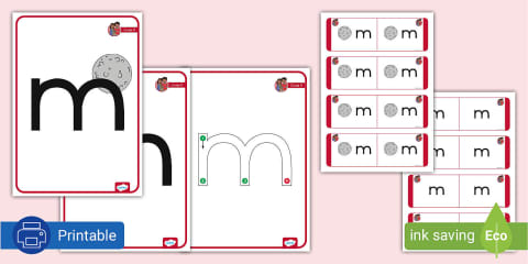 Grade R Phonics - Poster, Flashcards and Robot Letter - k (CAPS Aligned)