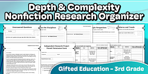 Big Idea Depth and Complexity Discussion Activities for Gifted ...