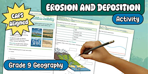 Grade 9 - Geography - Weathering - Lesson plans (CAPS Aligned)