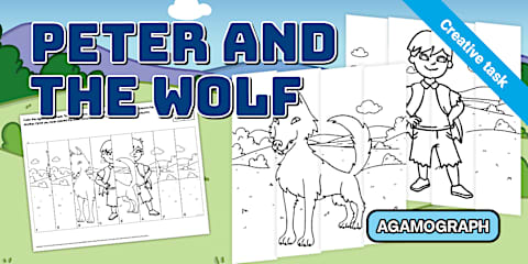 Peter and the Wolf Character Worksheet