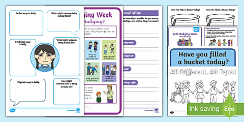 Anti-Bullying Day Activity Mat
