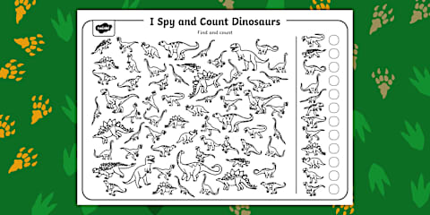 Dinosaur Day Craft and Activity Sheet