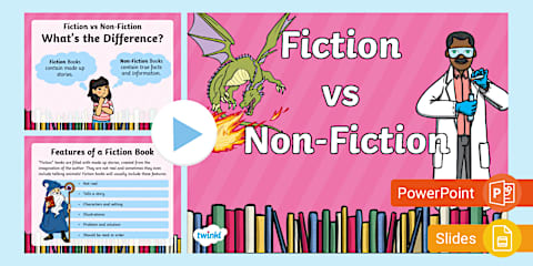 Imaginative Versus Informative Texts Lesson Teaching Pack