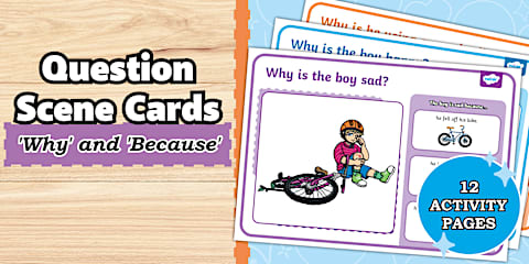 Wh- Questions Pack - Posters, Games & Activities