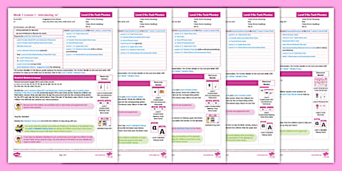 Adding -es to Words Ending in 'y' No-Tech Lesson Pack - Level 6 Week 3 ...