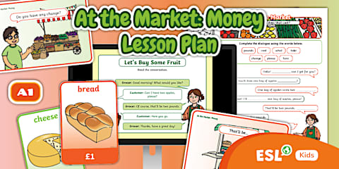 ESL Food Prices Flashcards [Kids, A1]