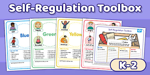 Self-Reflection Question Cards for K-2nd Grade