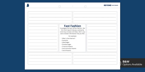 Fast Fashion Reading Comprehension